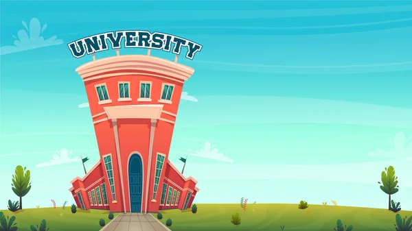 University Campus Building Hall Education Students Cartoon Vector ... University Campus Building Hall Education Students Cartoon Vector ...