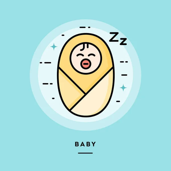 Baby flat design Vector Art Stock Images | Depositphotos