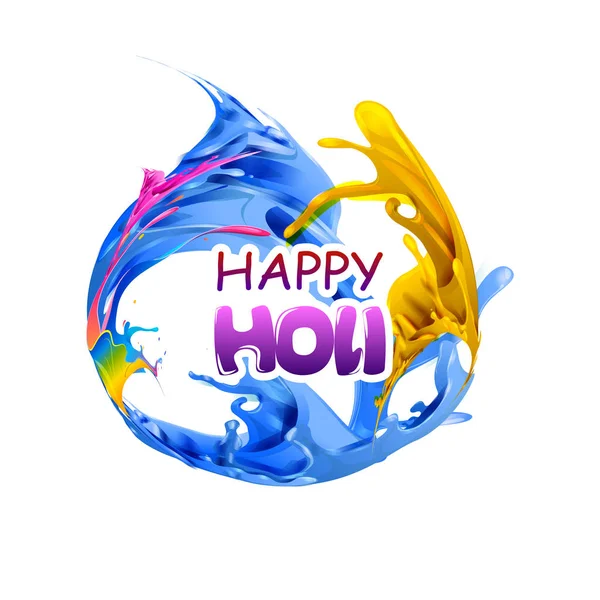 Colorful Splash in Holi Wallpaper Stock Vector Image by ©vectomart ...