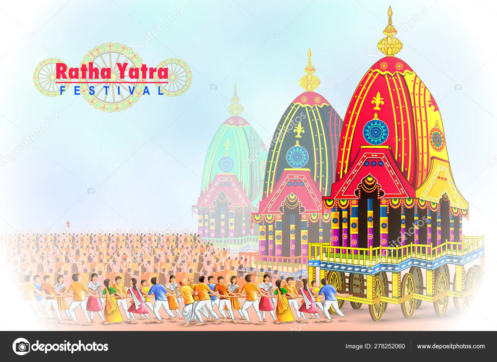 Rath Yatra Lord Jagannath festival Holiday background celebrated in ... Rath Yatra Lord Jagannath festival Holiday background celebrated in ...