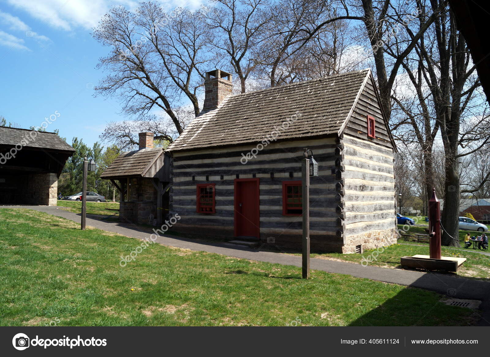 Traditional Appalachian Log Cabin Display Mercer Museum Library ...