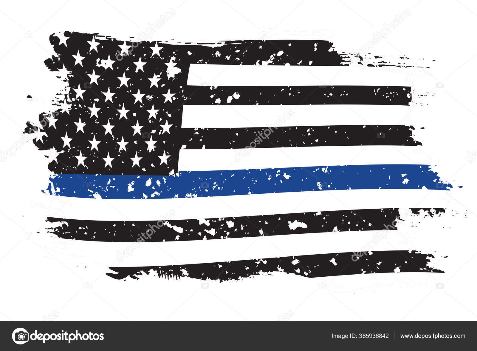 Support Law Enforcement Flag