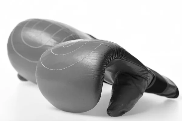 Leather box equipment for fight and training. Sports and martial arts ...