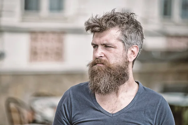Homeless Man With Beard