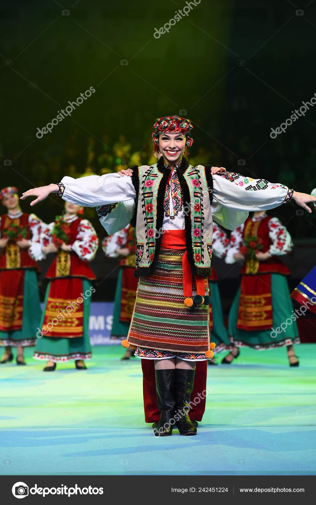 Performance of ukrainian dance ensemble at Stella Zakharova Artistic ...