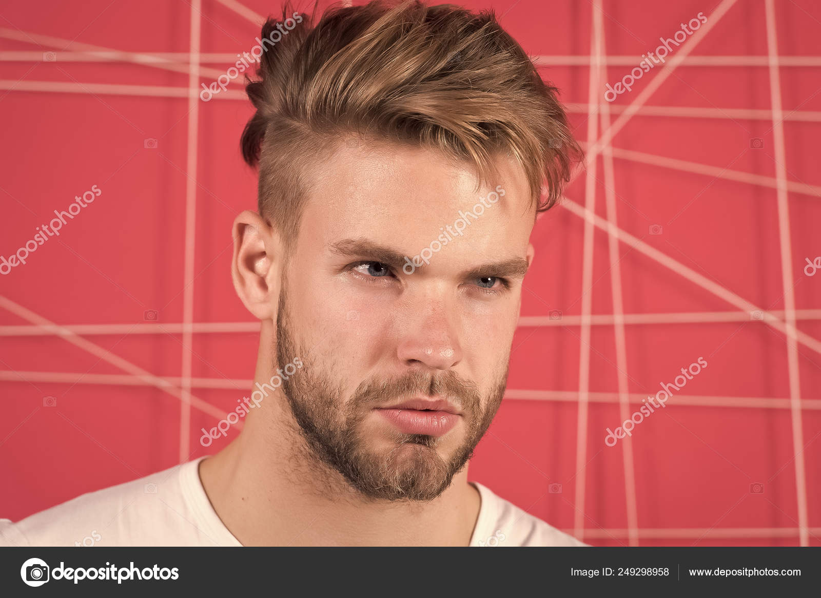 Well Groomed Facial Hair Blond