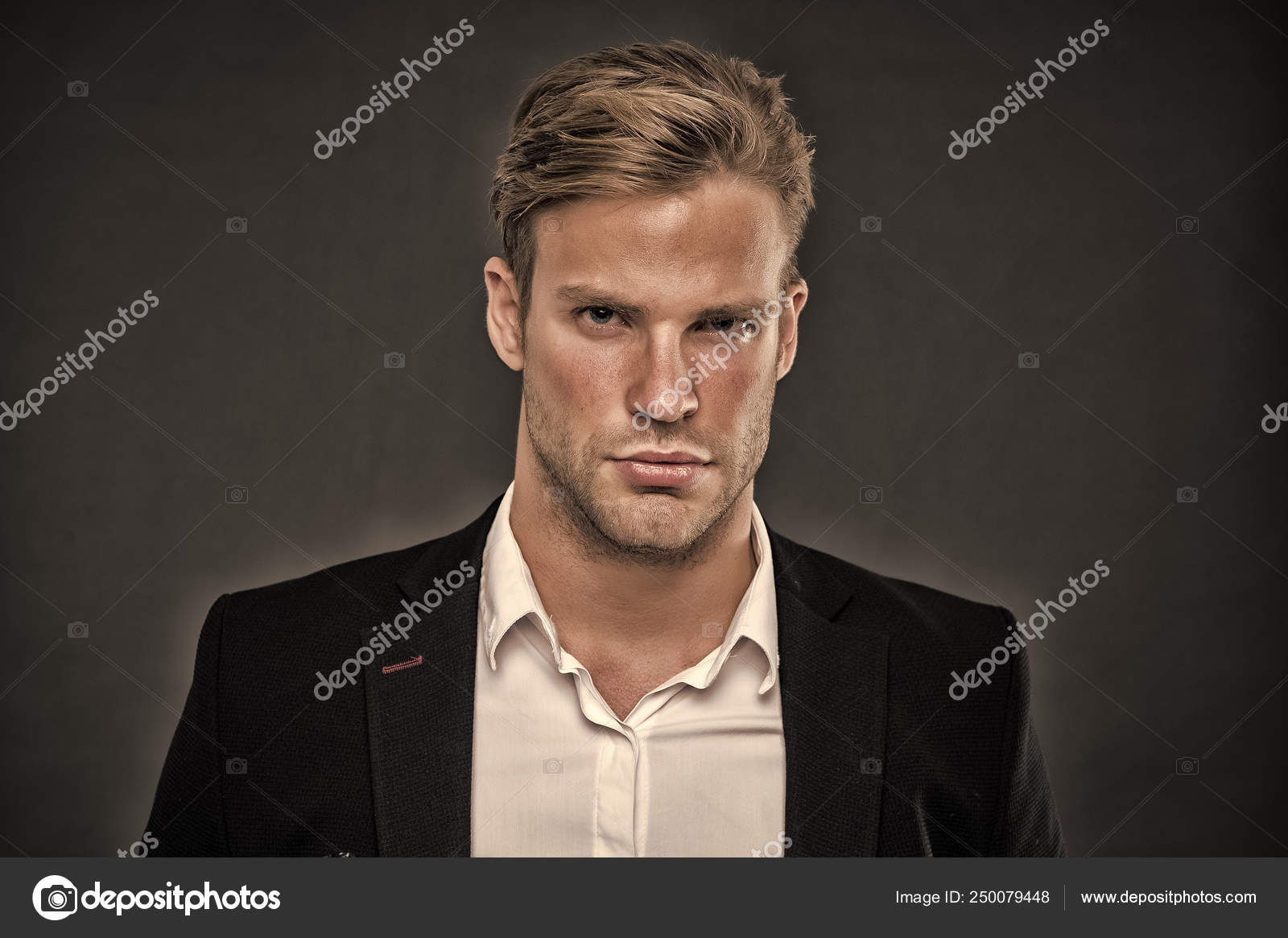 Guy confident in his appearance. Confidence and masculinity. Guy ...