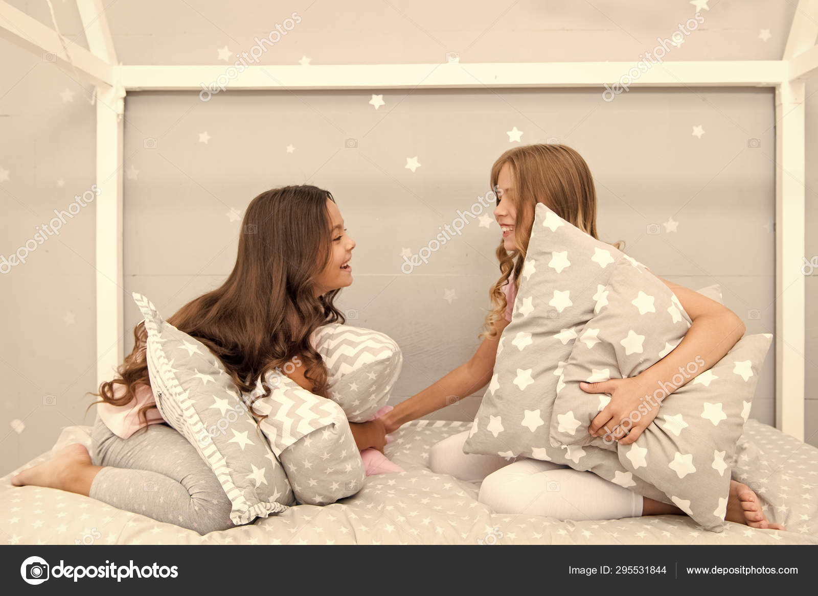 Sleepover Pillow Fight
