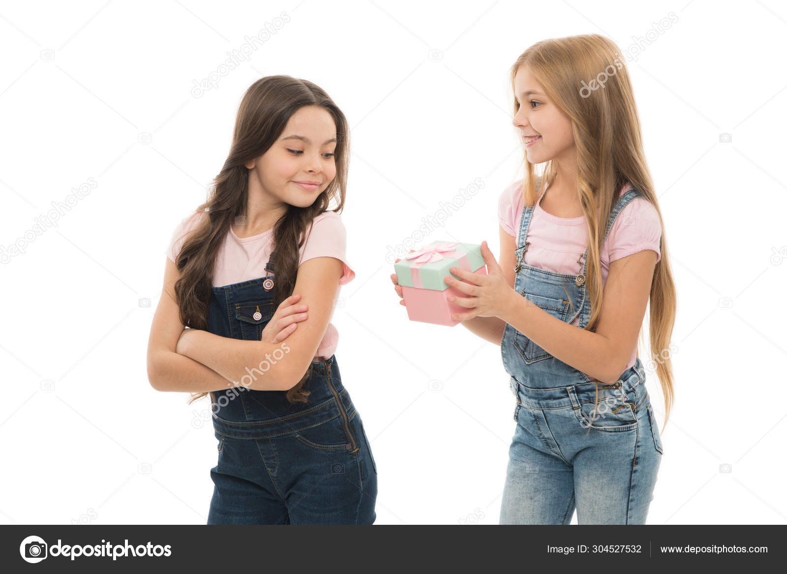 She is a generous giver. Adorable little giver and taker girls. Small ...