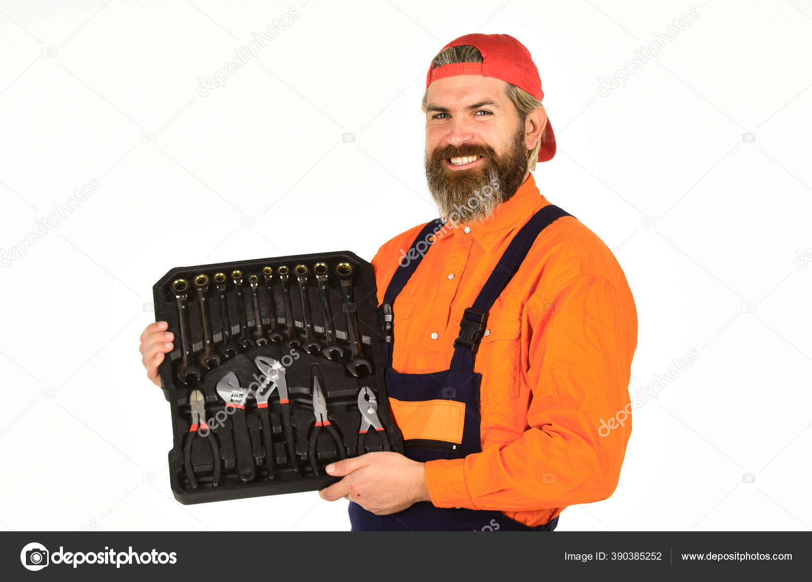 Professional equipment. Really good tools. Toolbox talk. Mechanic Tool ...