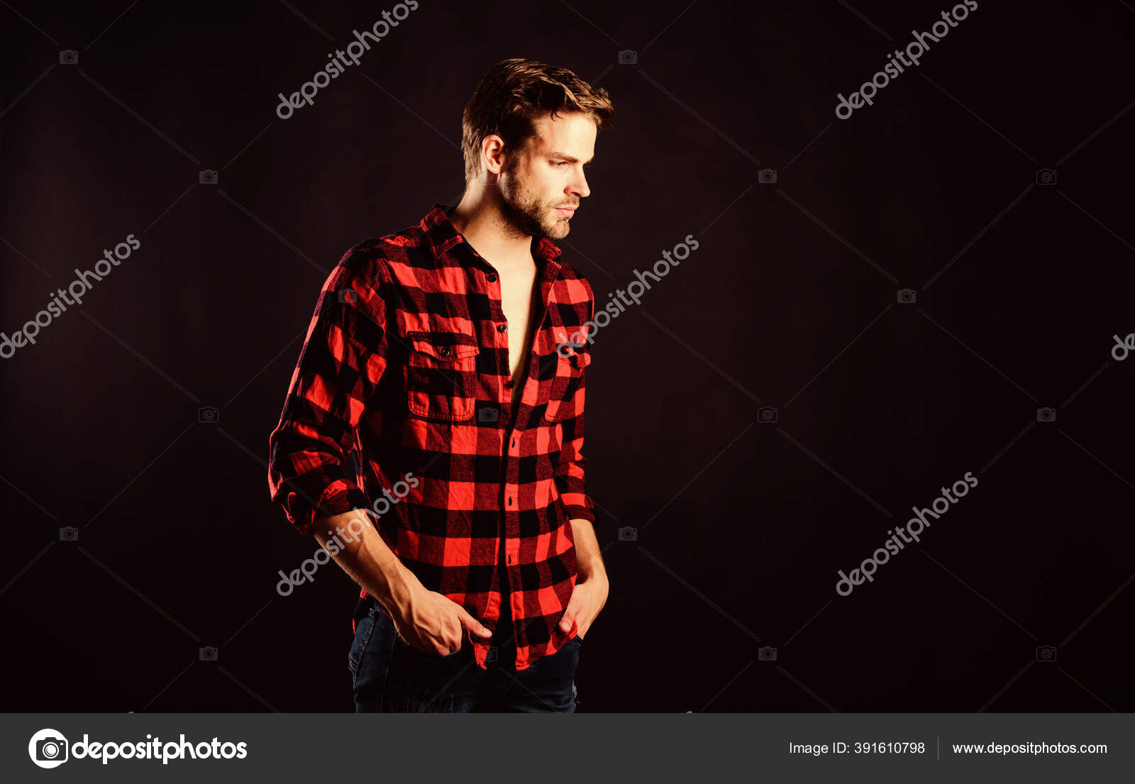 Meaning of modern manliness. Handsome well groomed man. Manliness ...