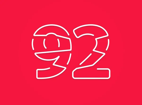 27,005,010 92 number Vector Images | Depositphotos