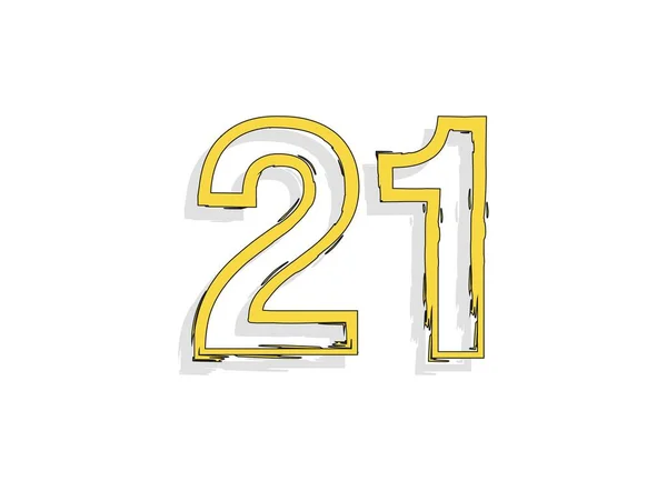 20,136,762 21 number Vector Images | Depositphotos