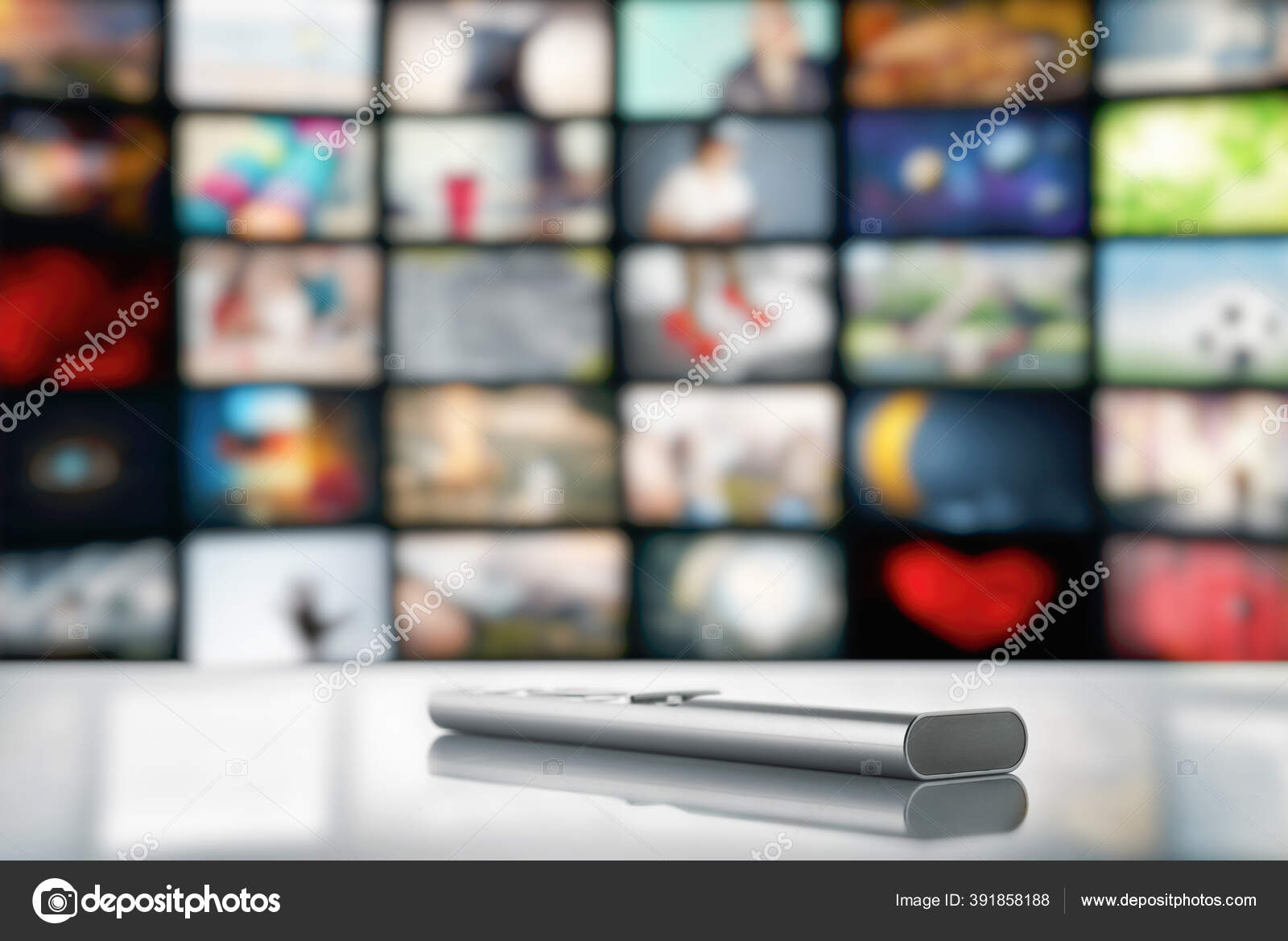 Remote Control Background Large Screen Stock Photo by ©olegkrugllyak ...