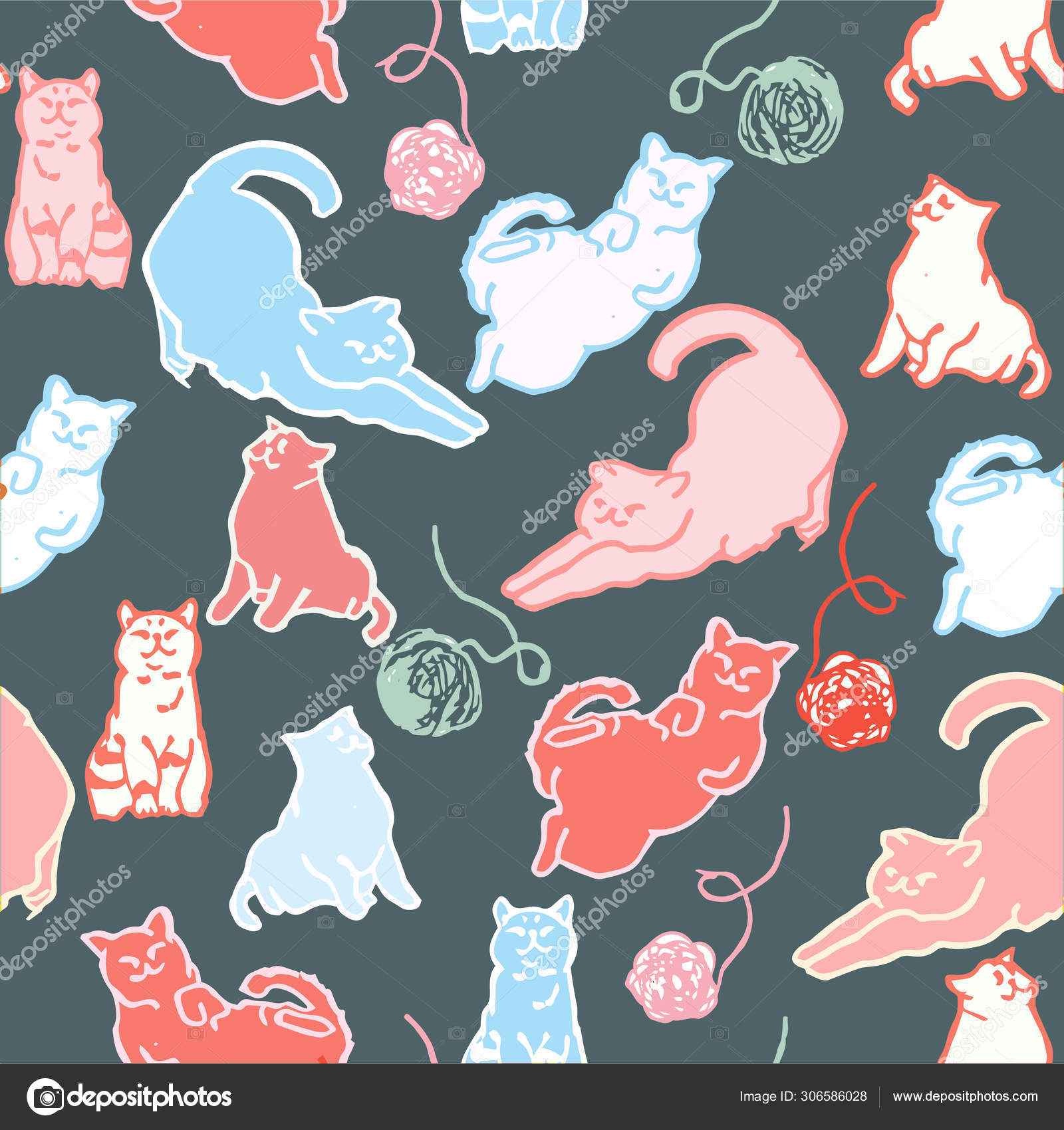 Ute Kittens Funny Baby Stock Vector Image by ©Lizaesthetic #306586028