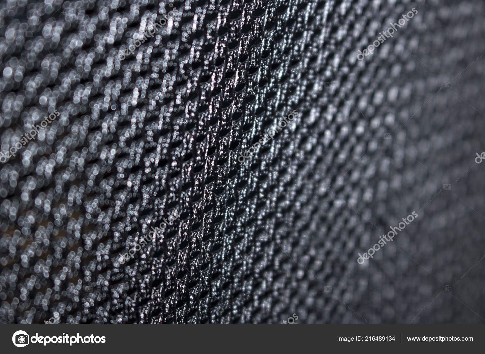 Dark Natural Linen Texture Background Macro Photo Stock Photo by ...