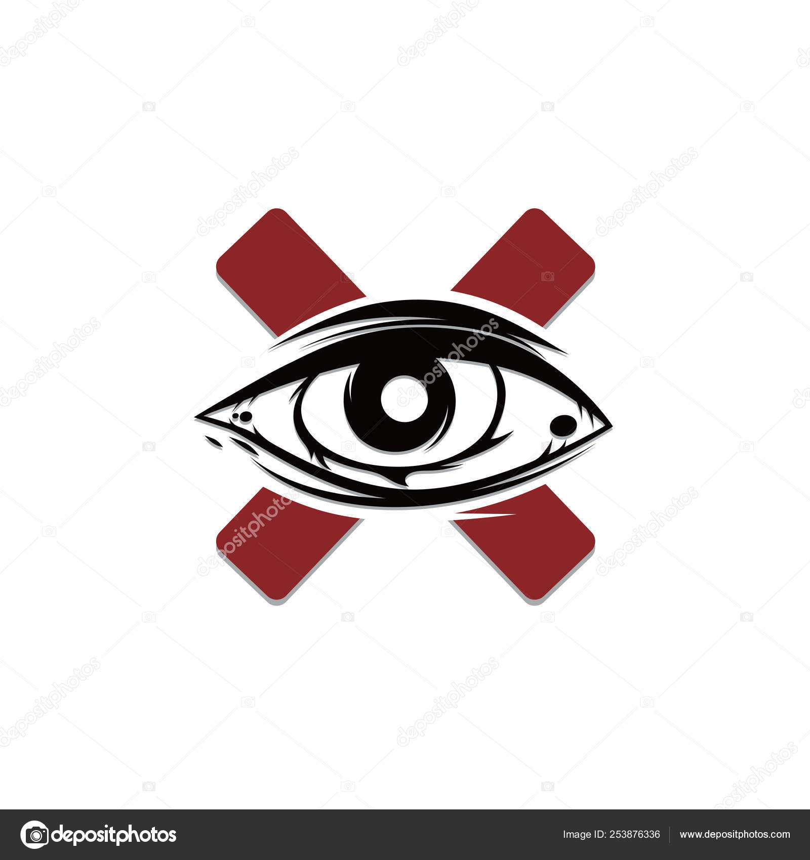 Minimalistic Eye Logo Vector Illustration Stock Vector by ©vectorfirst ...