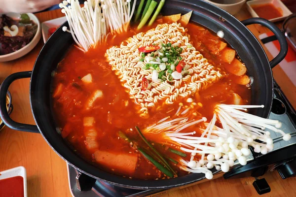Korean seafood hot pot Stock Photos, Royalty Free Korean seafood hot ...