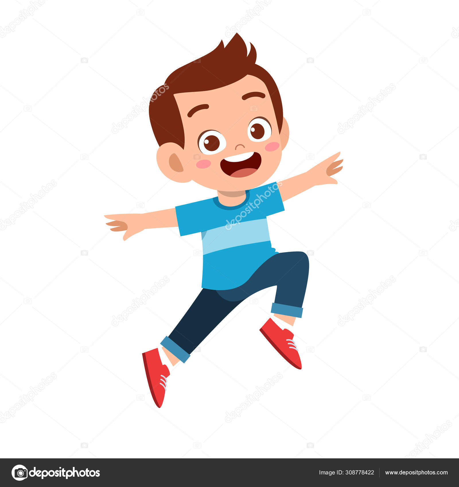 可爱的 孩子 青少年 男孩 显示 面部 表情 图库矢量图©colorfuelstudio 308778422