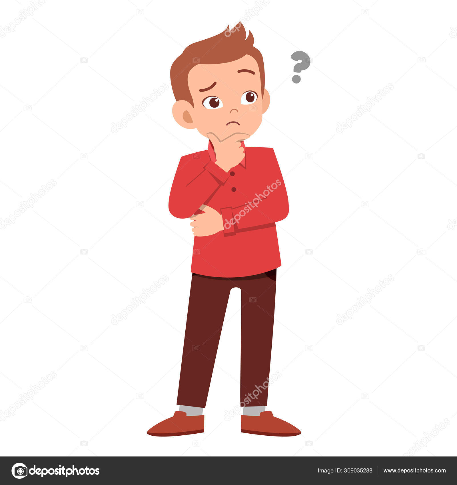 Handsome good looking man express his emotion Stock Vector by ...