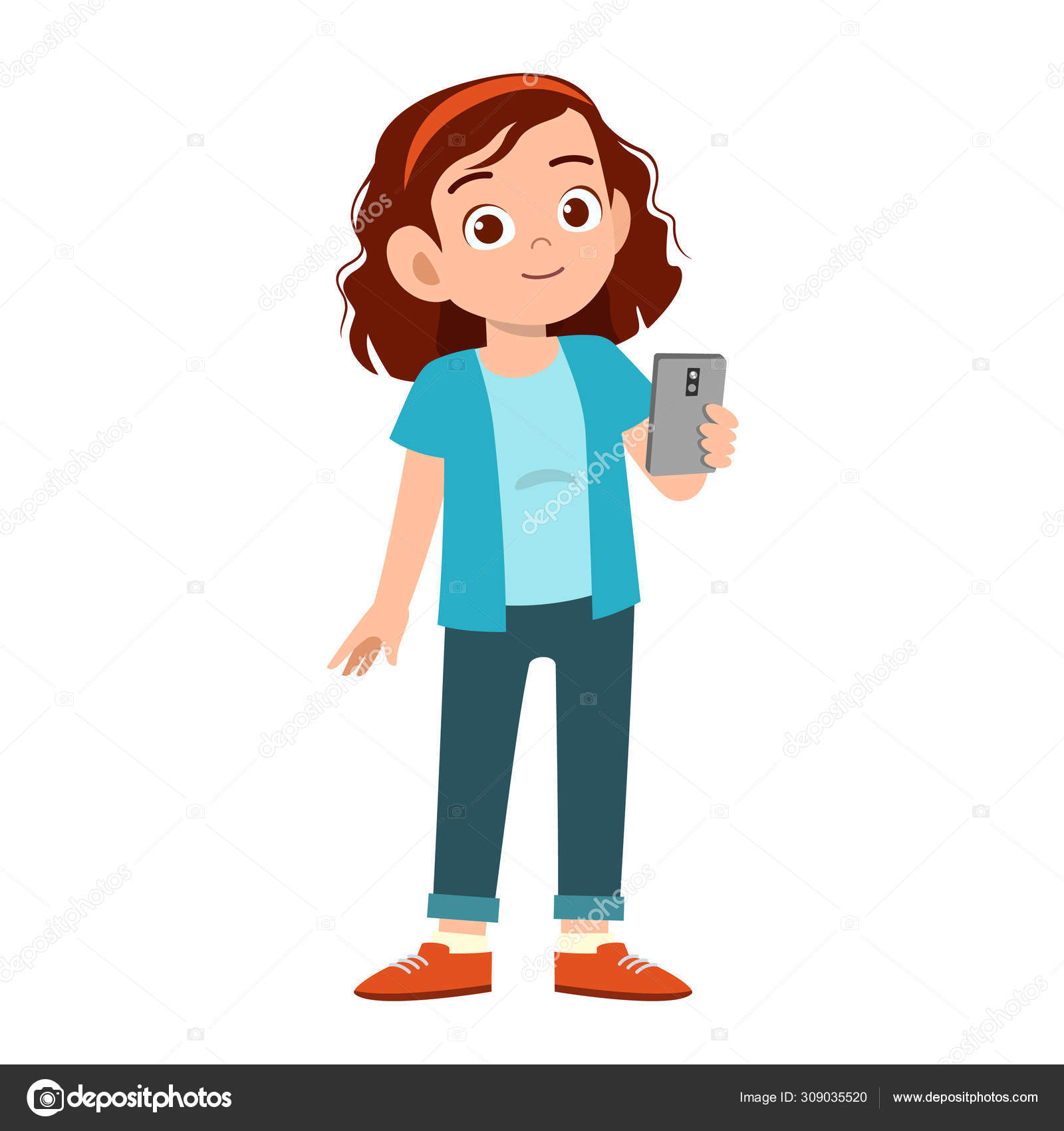 Beauty good looking woman express her emotion Stock Vector Image by ...