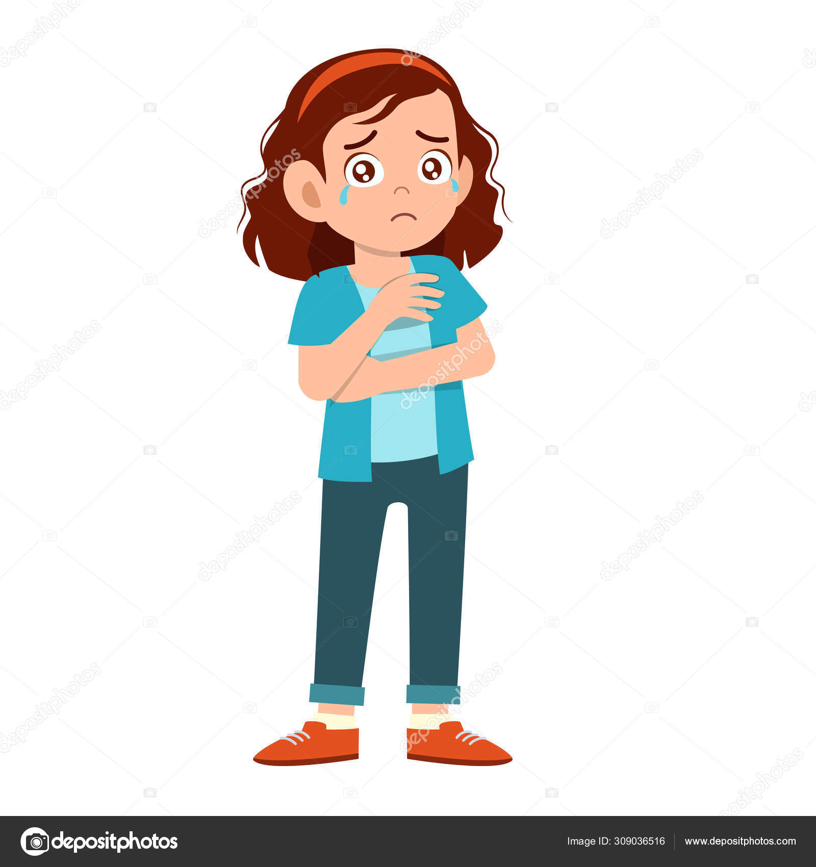 Krásná žena s dobrým pohledem Stock Vektor od ©colorfuelstudio 309036516