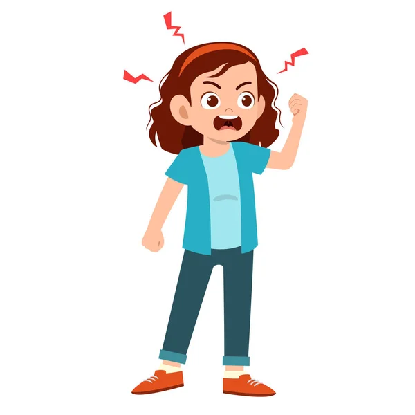 Beauty good looking woman express her emotion Stock Vector Image by ...