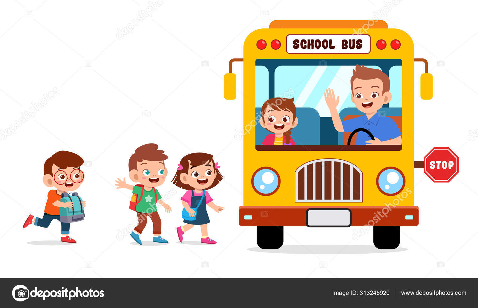 Going To School Bus