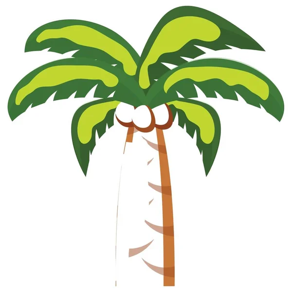 Coconut tree — Stock Vector © interactimages #10274085 Coconut tree — Stock Vector © interactimages #10274085
