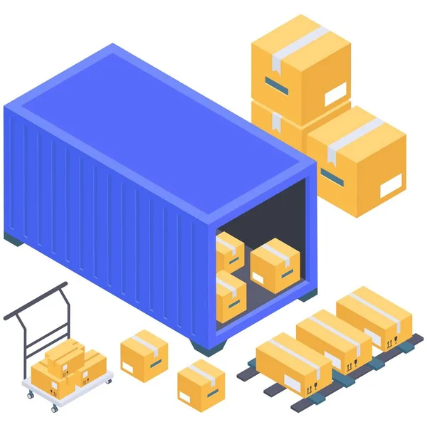 Containerization Vector Images, Royalty-free Containerization Vectors ...