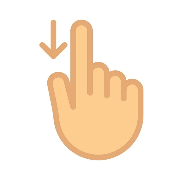 Middle finger up icon — Stock Vector © bsd #148477351