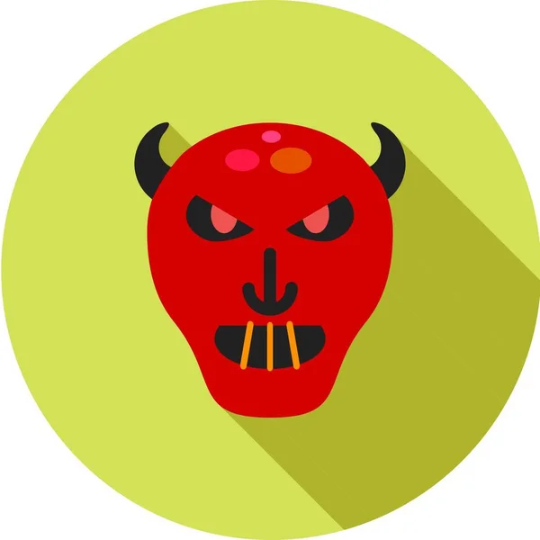 Cartoon devil symbol — Stock Vector © mhatzapa #89578476