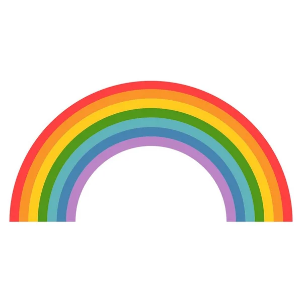 Seven colors of the rainbow. Rainbow icon — Stock Vector © kiberstalker ...