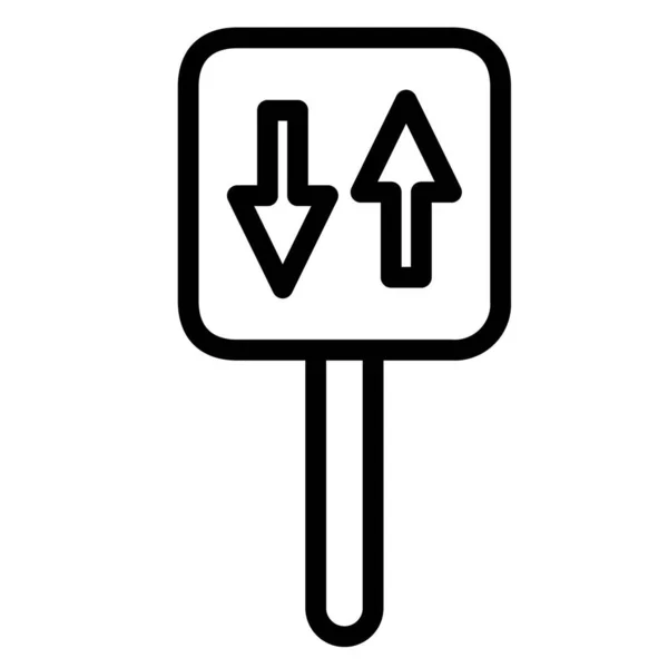 Two ways sign Stock Vectors, Royalty Free Two ways sign Illustrations ...