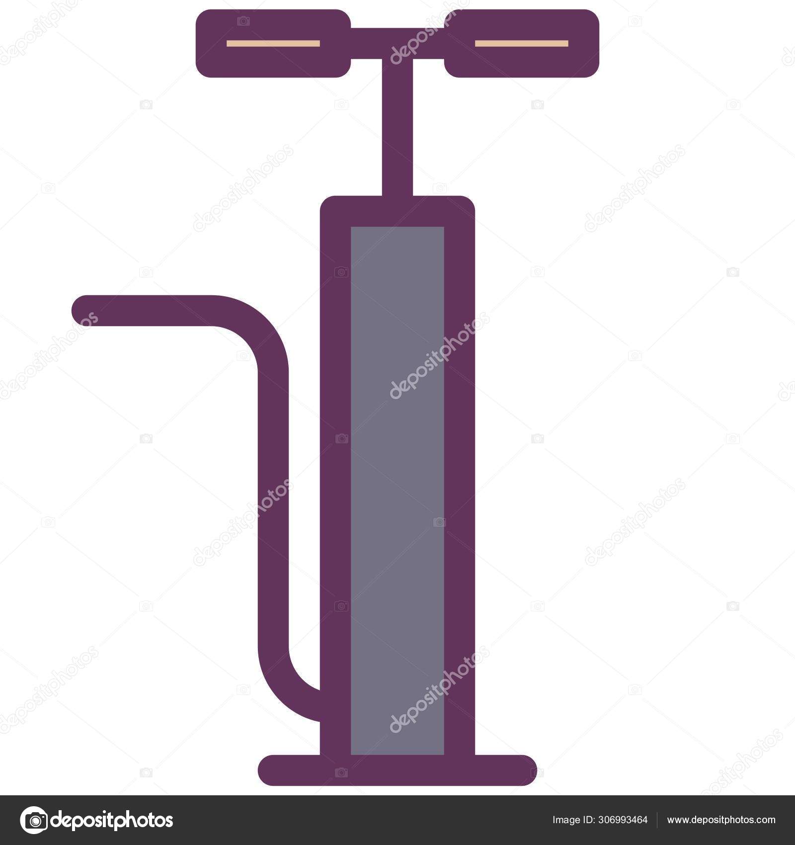 Car Air Pressure Pump Equipment Maintenance Service Web Icon — Stock ...