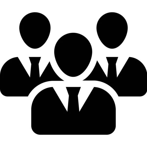 Klanten pictogram van Business Bicolor instellen — Stockvector ...