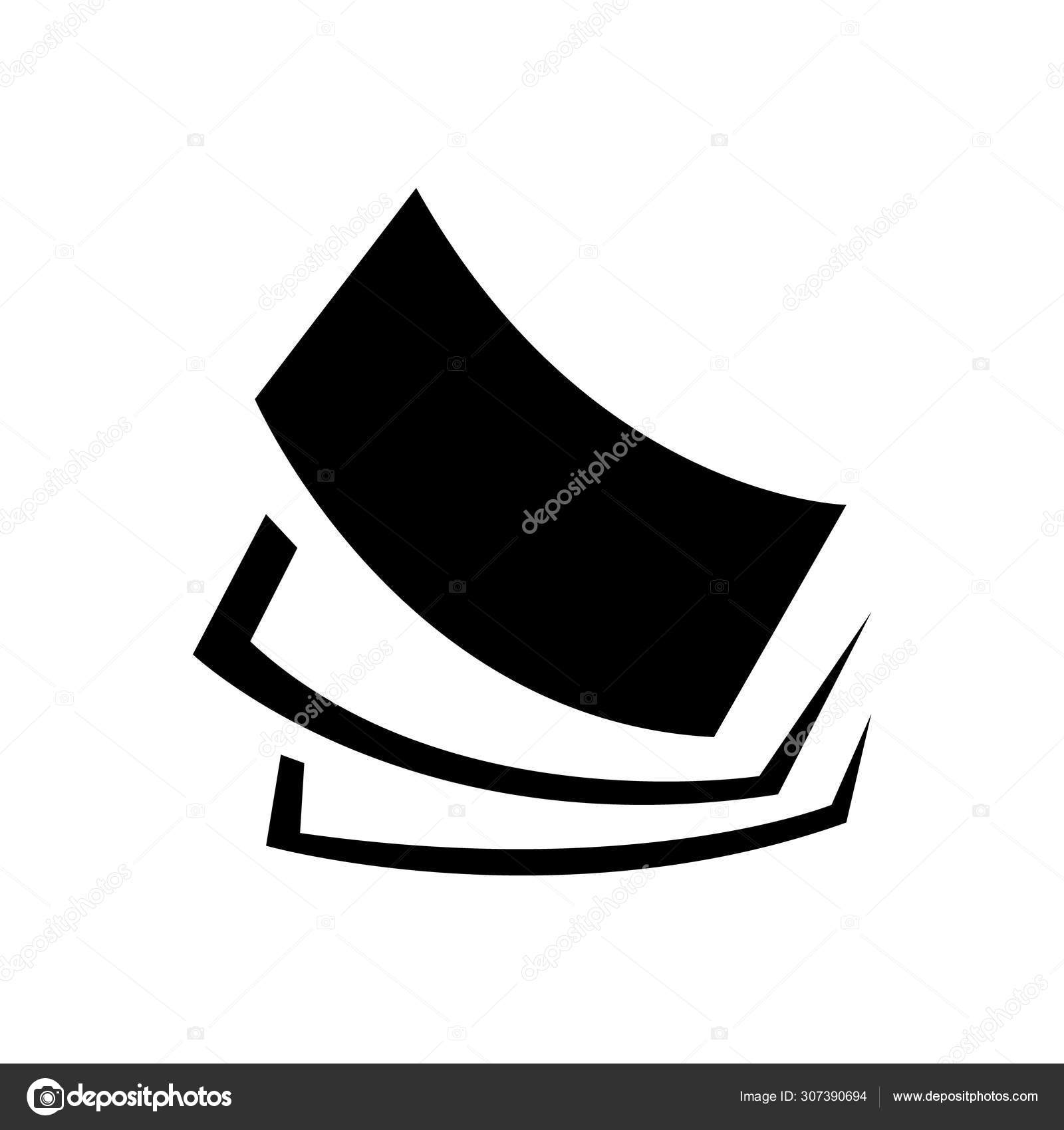 Stack Of Paper Icon Vector