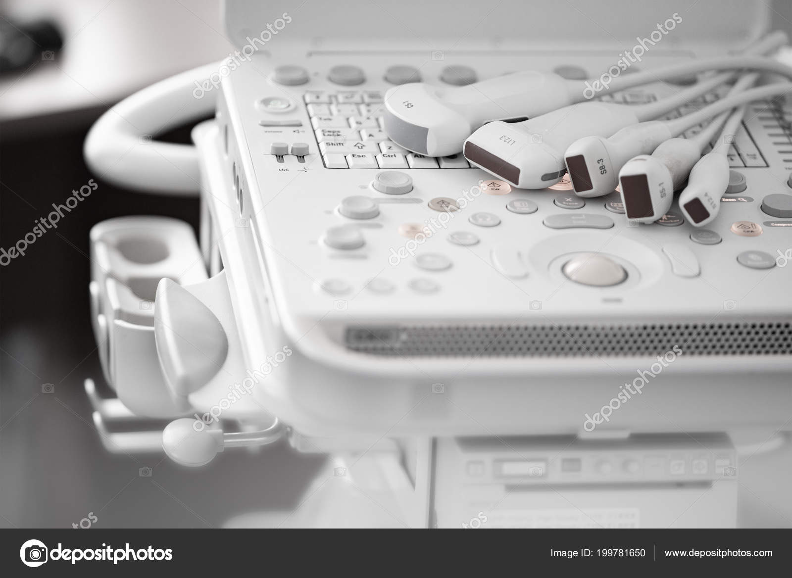 Modern Ultrasonic Device Sensors — Stock Photo © Faustasyan #199781650