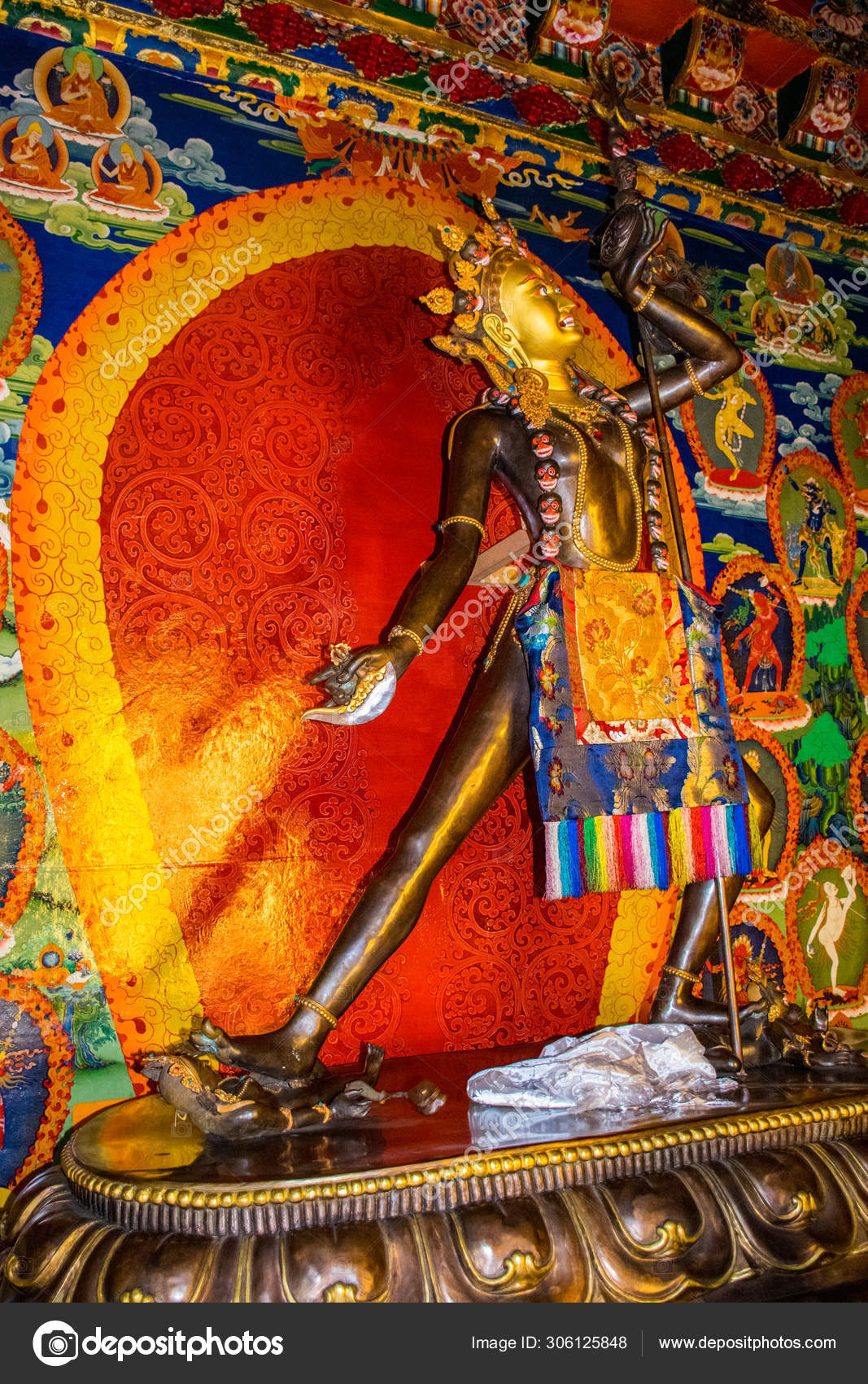 Temple Litang Eastern Tibet Sichuan China — Stock Editorial Photo ...