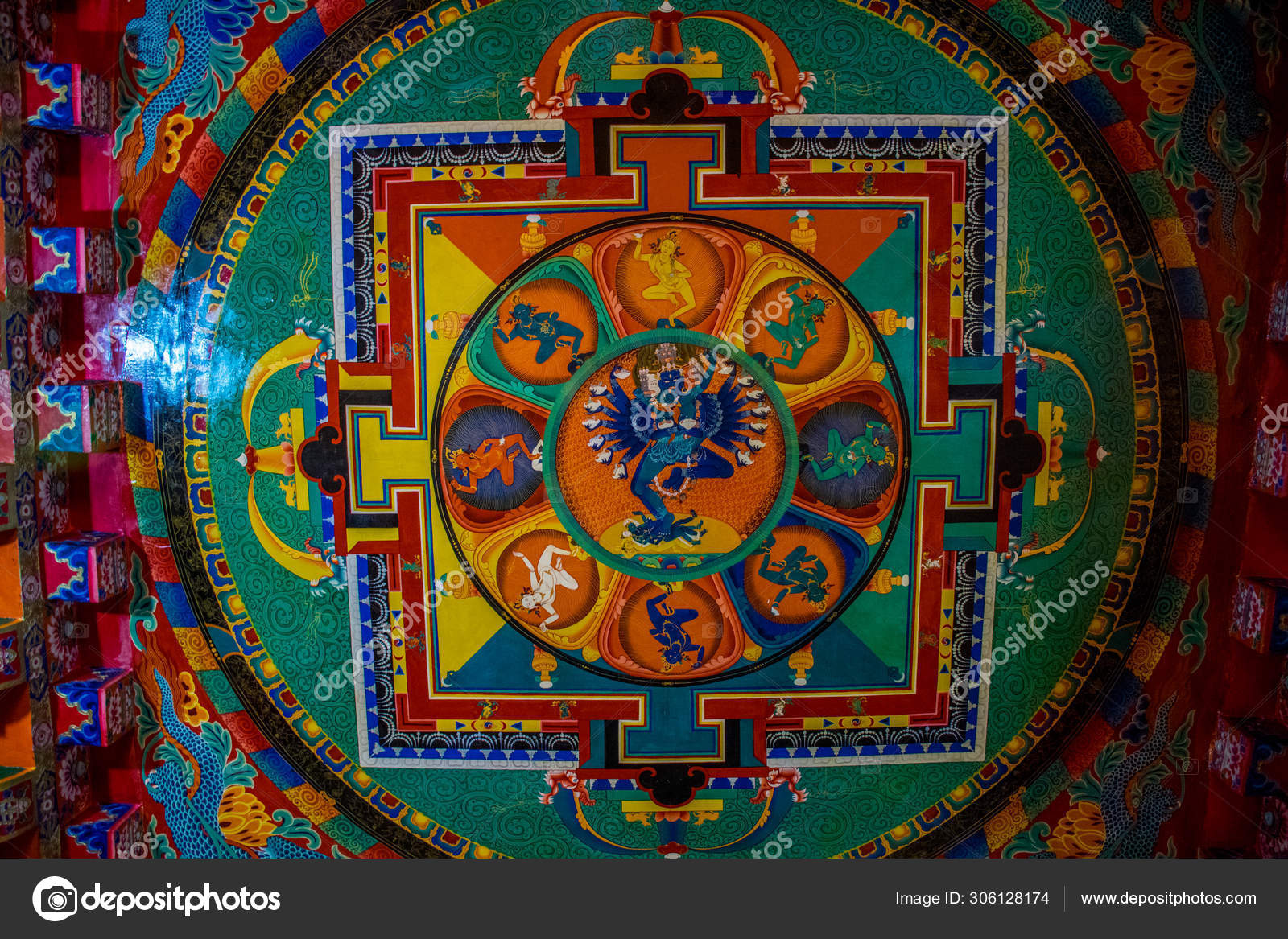 Temple Litang Eastern Tibet Sichuan China – Stock Editorial Photo ...