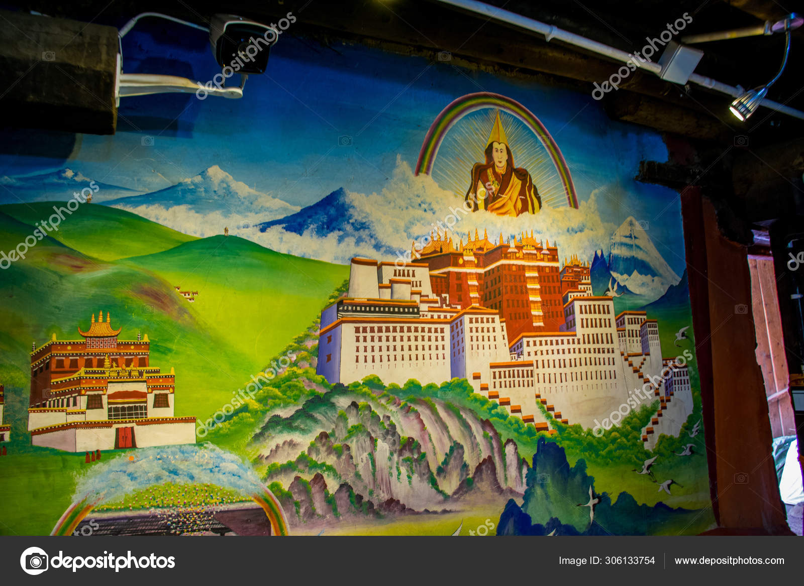Temple Litang Eastern Tibet Sichuan China — Stock Editorial Photo ...