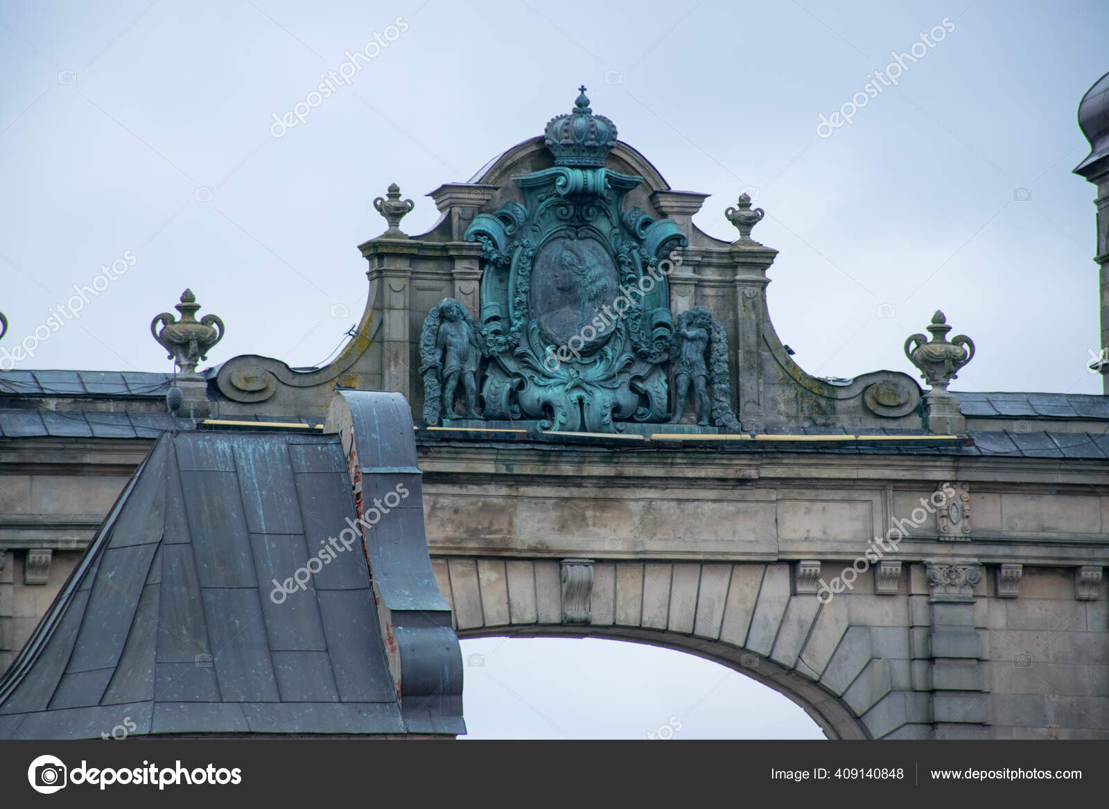 Tilsit Gate Bridge Queen Louise Niemen River Separating Russia ...