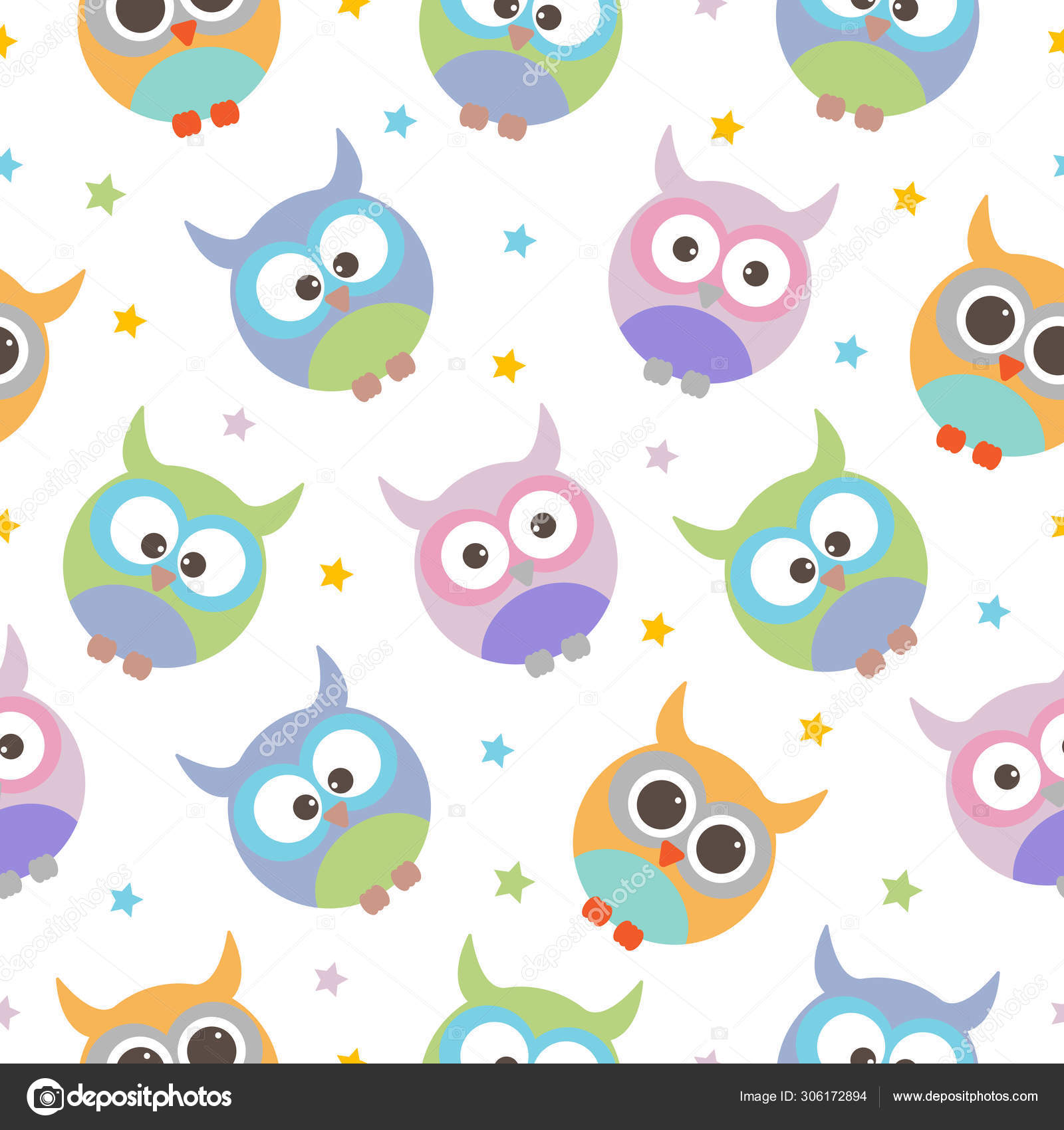 Vector seamless texture children. Stock Illustration by ©Fedorova_AA ...