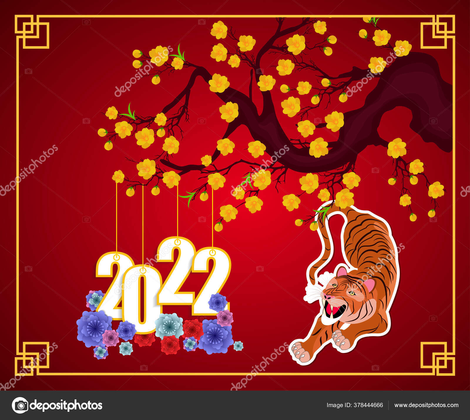 Chinese New Year Symbols 2022