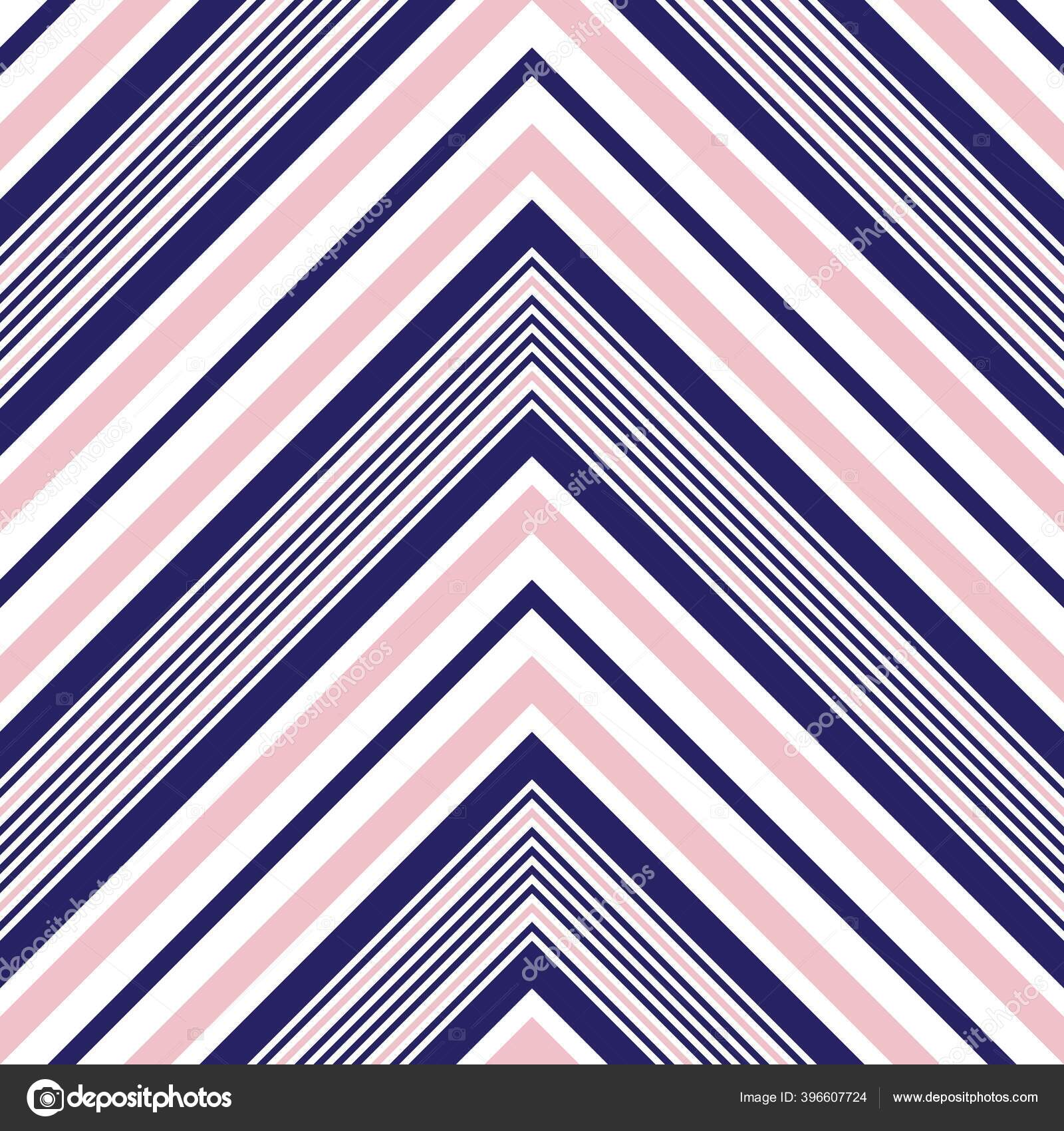 Navy Blue Diagonal Stripes