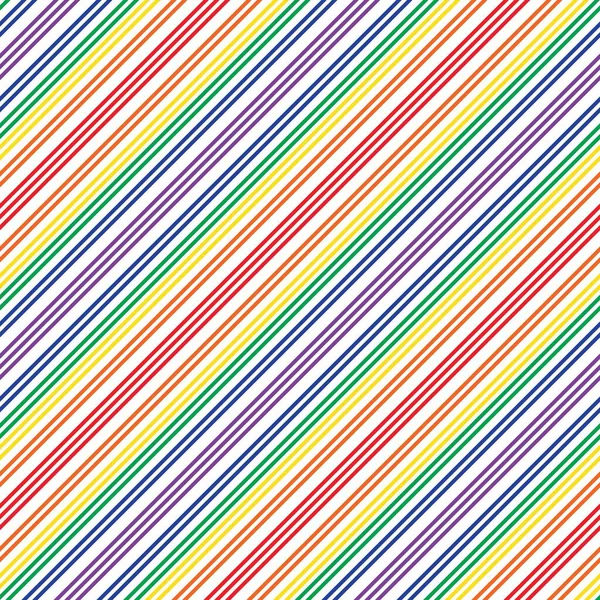 Rainbow Diagonal Stripes Background