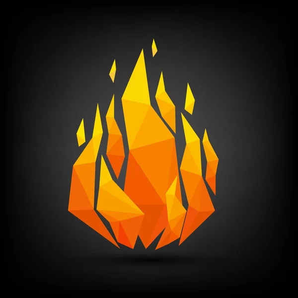 Geometric fire Vector Art Stock Images | Depositphotos