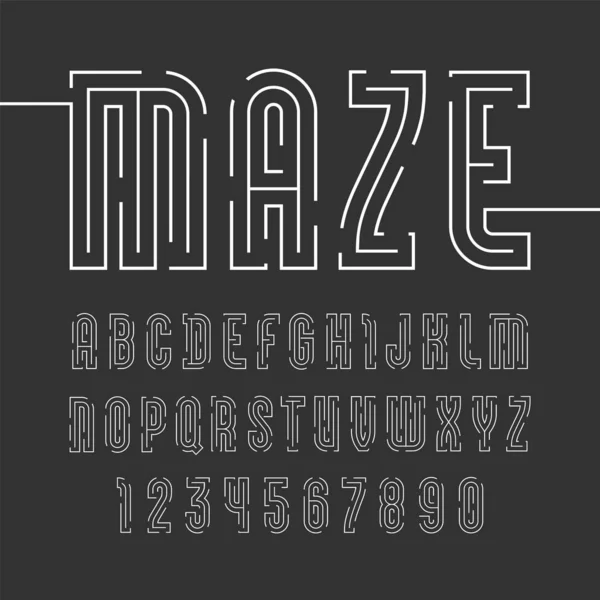 100,000 Maze font Vector Images | Depositphotos