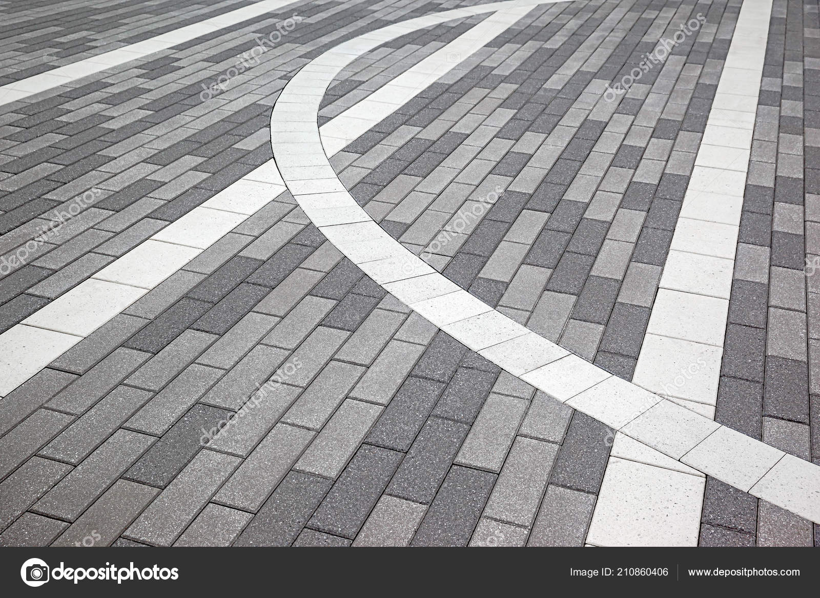 Pattern Paving Slabs Town Square Stock Photo by ©blurAZ1 210860406