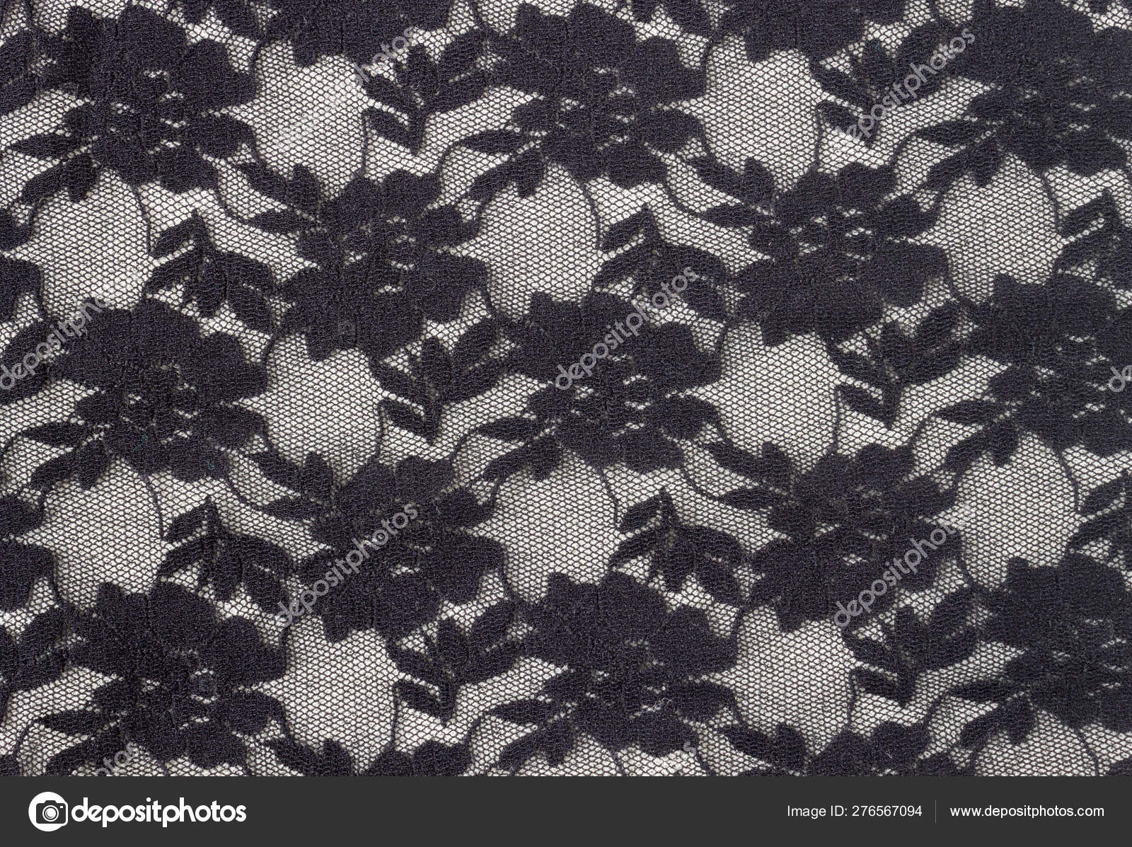 Black Flower Lace Pattern Background Stock Photo by ©steafpong 276567094